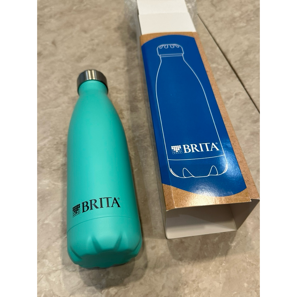 [全新]Brita 限量保溫瓶（土耳其藍） 500ml | 蝦皮購物