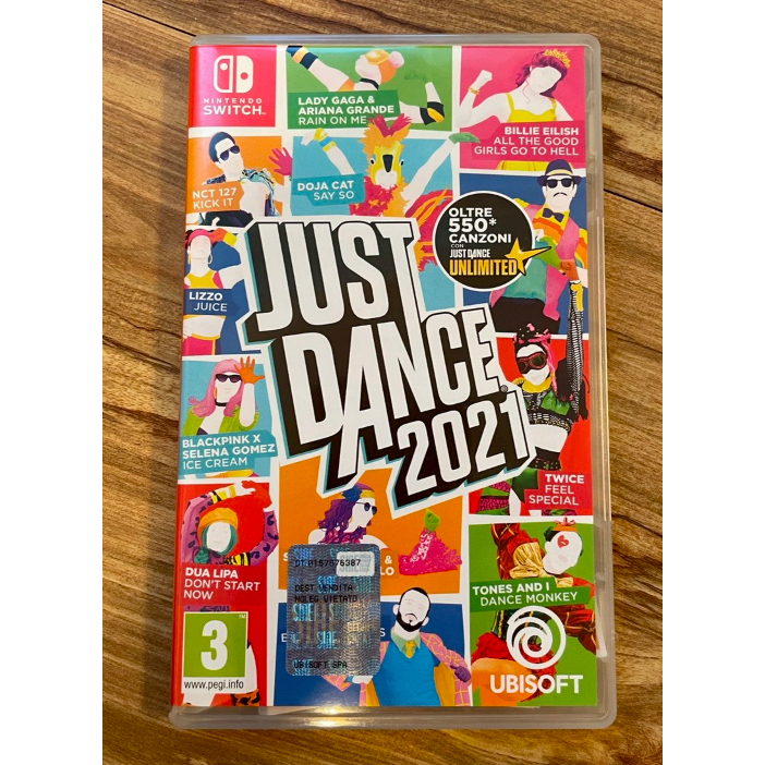 二手 NS Switch Just Dance 2021 舞力全開 2021 電玩遊戲 在家跳舞 | 蝦皮購物