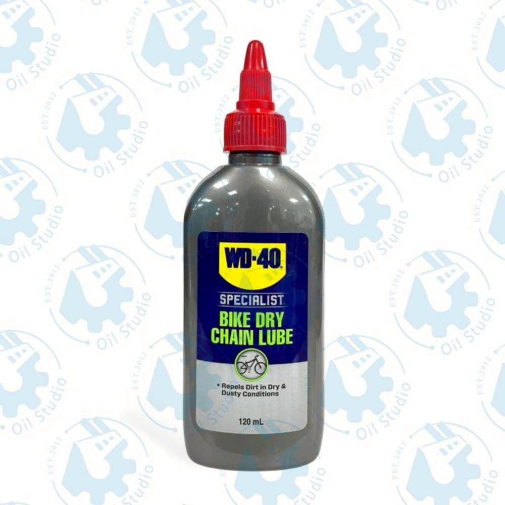 《油工坊》WD40 #35204 BIKE DRY CHAIN LUBE 乾式鍊條潤滑油 120ML | 蝦皮購物