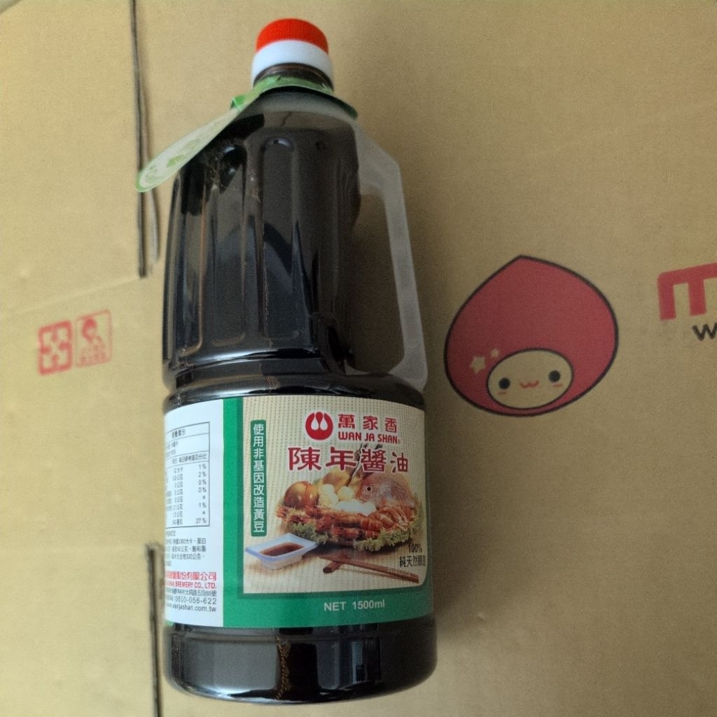 萬家香陳年醬油純天然釀造現貨喔！ | 蝦皮購物