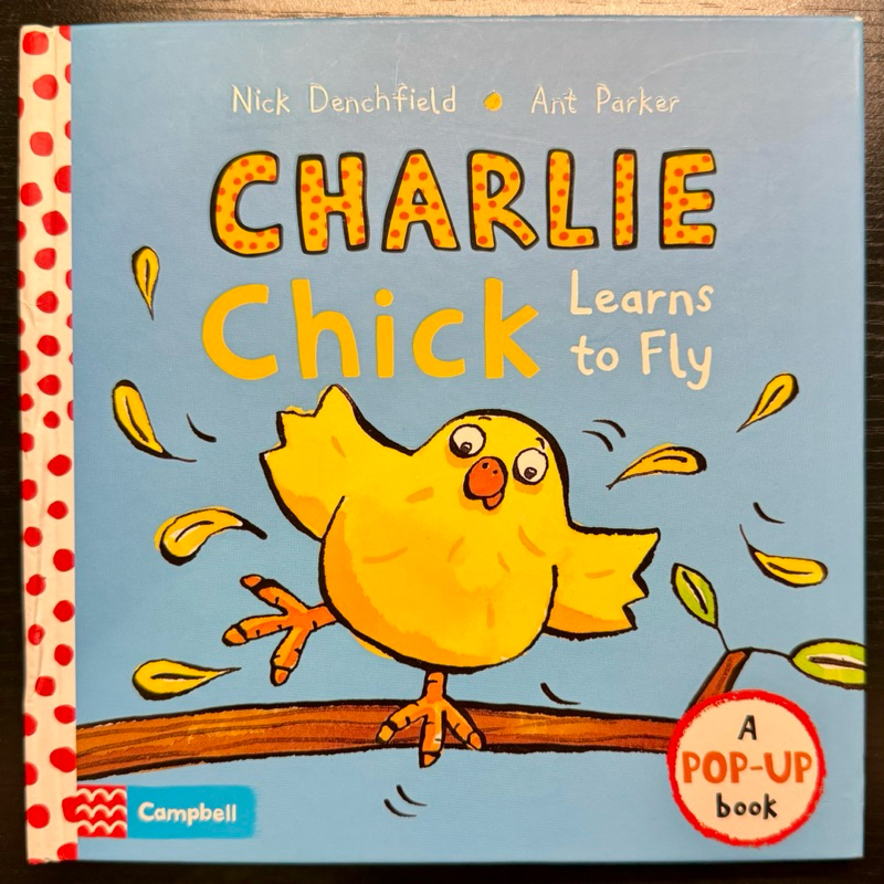 全新 Charlie Chick Learns to Fly 精裝｜英文繪本｜立體書 操作書 查理小雞 | 蝦皮購物