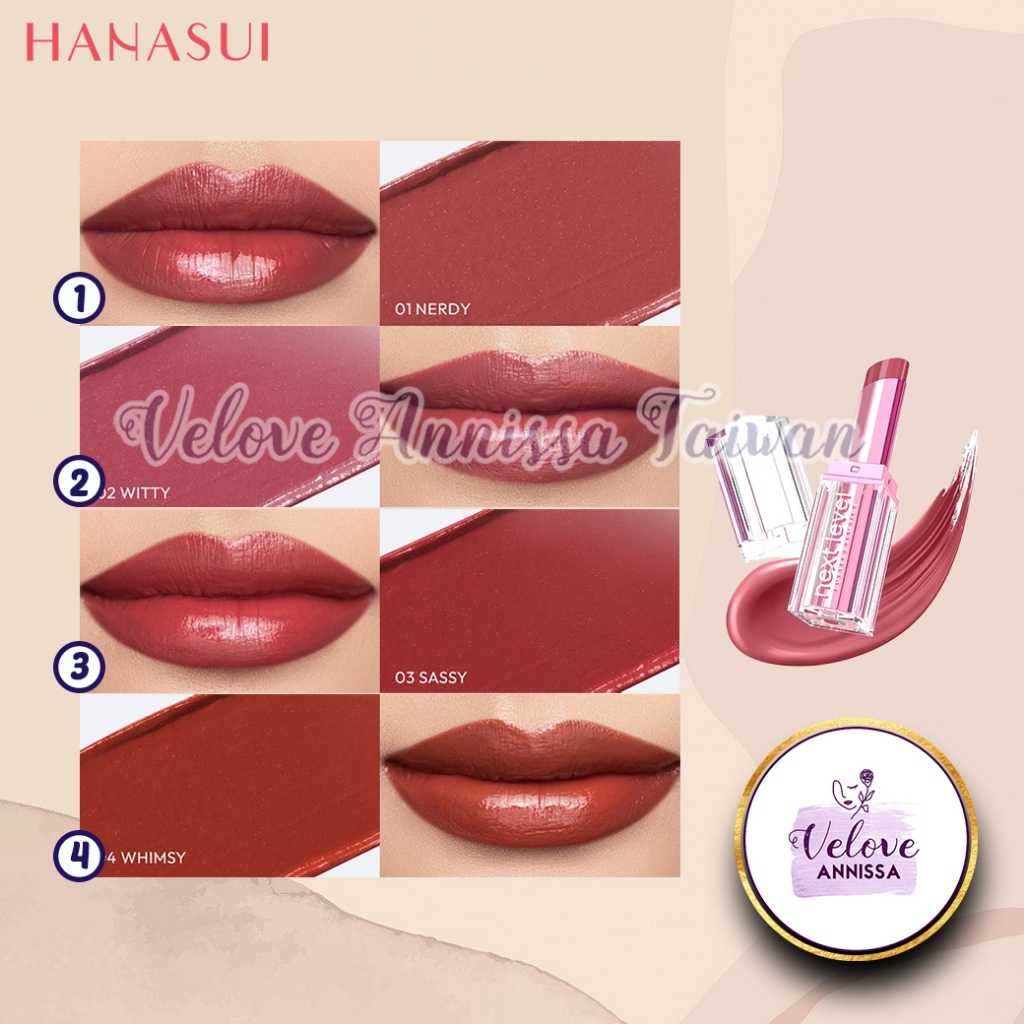 HANASUI Next Level Butter Balm Tint LIB LIP TIN Bibir gincu | 蝦皮購物