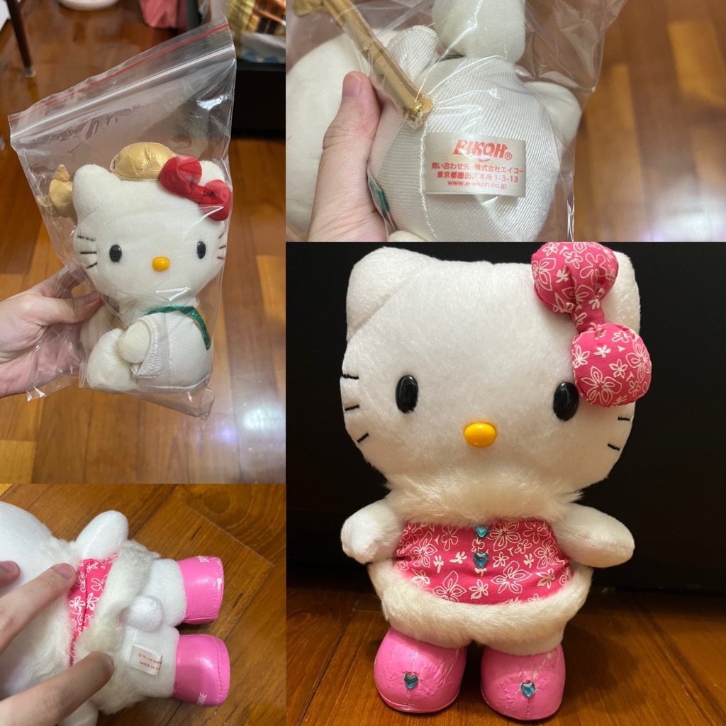早期兩隻kitty 有脫皮或污 | 蝦皮購物