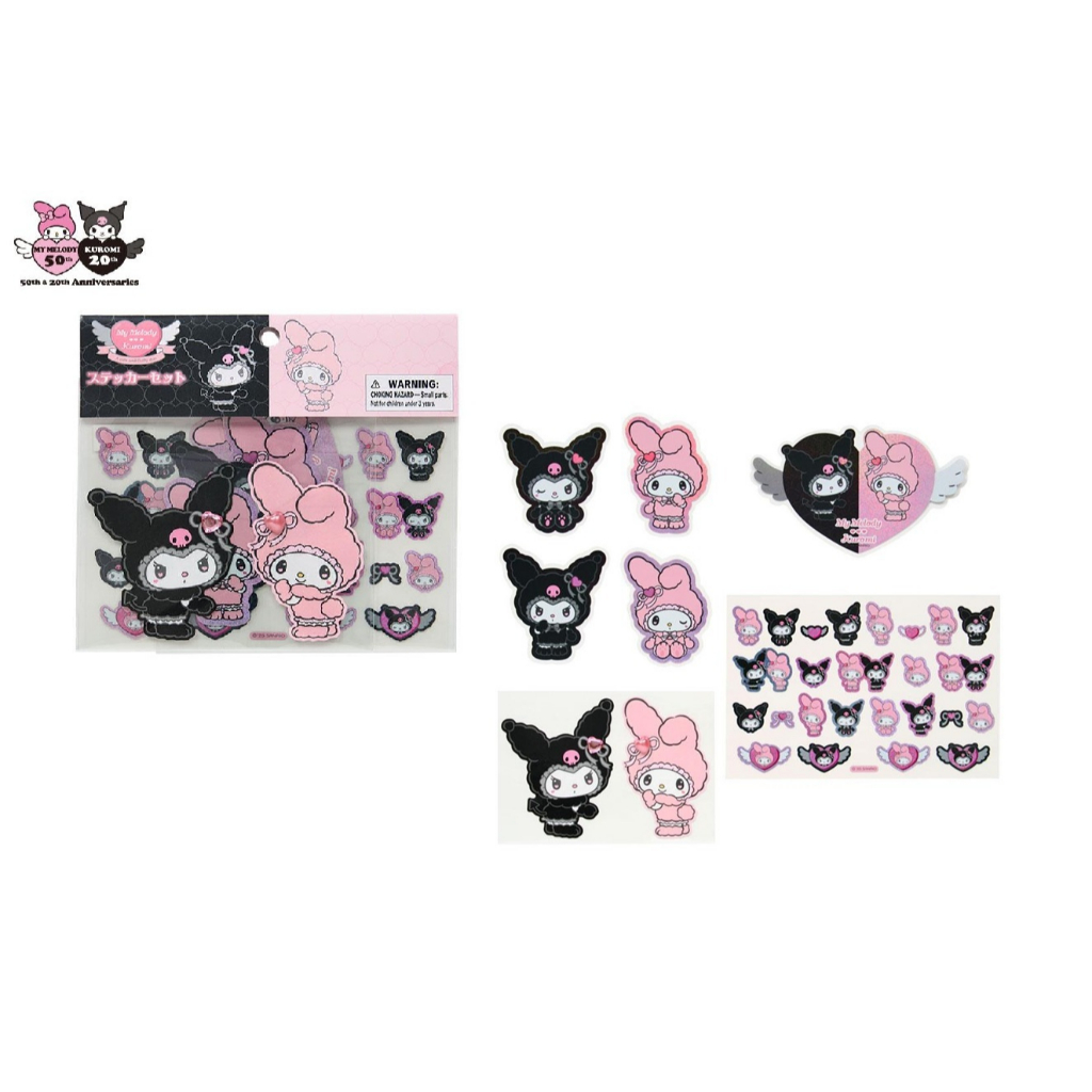 過生活IP訂購 三麗鷗 造型貼紙 毛茸兔 美樂蒂 酷洛米 11409 | 蝦皮購物