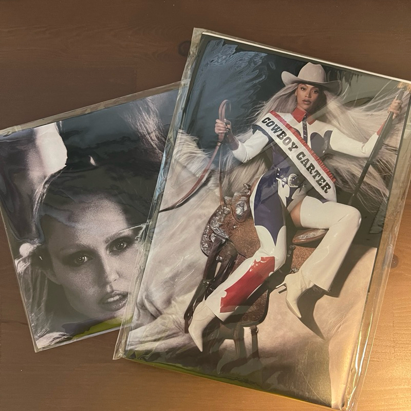 現貨 Beyonce Cowboy Carter+Miley Cyrus Something Beautiful海報合售 | 蝦皮購物