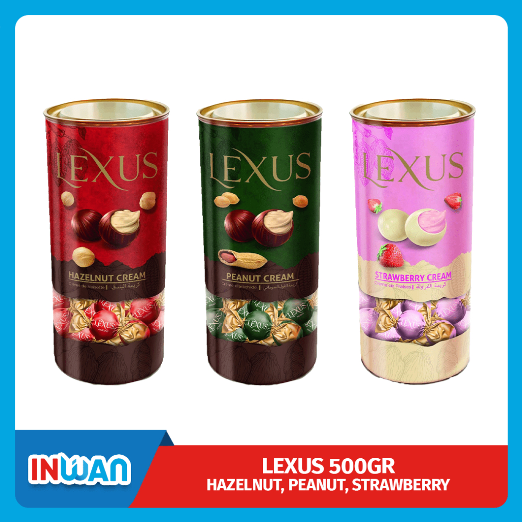 COKELAT LEXUS HAZELNUT STRAWBERRY KACANG 巧克力榛子花生 | 蝦皮購物