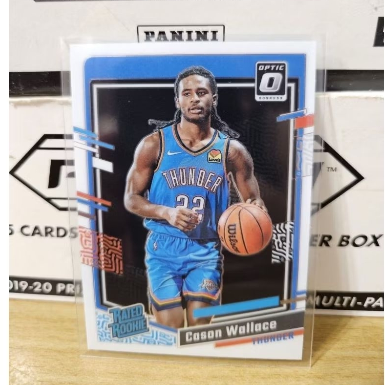 Panini Optic Cason Wallace RC nba球員卡 籃球卡 | 蝦皮購物
