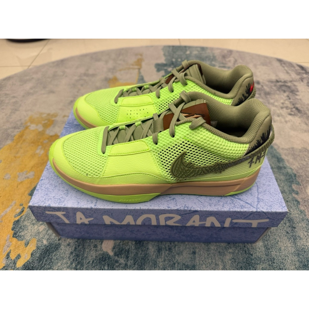 二手 NIKE JA 1 HALLOWEEN FV5562-300 US10.5萬聖節 青綠 青竹絲 低筒 Kobe | 蝦皮購物