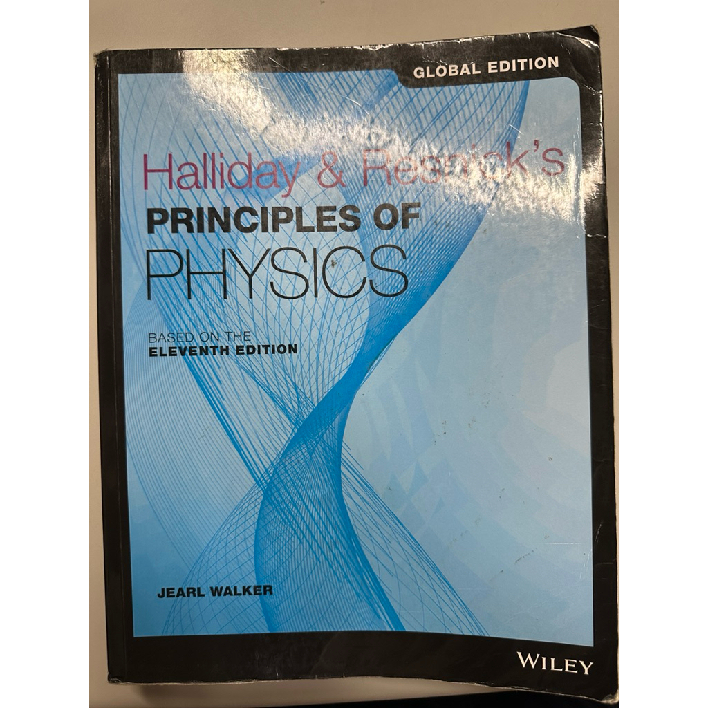 Halliday&Resnick’s principles of physics第11版普物原文書 | 蝦皮購物