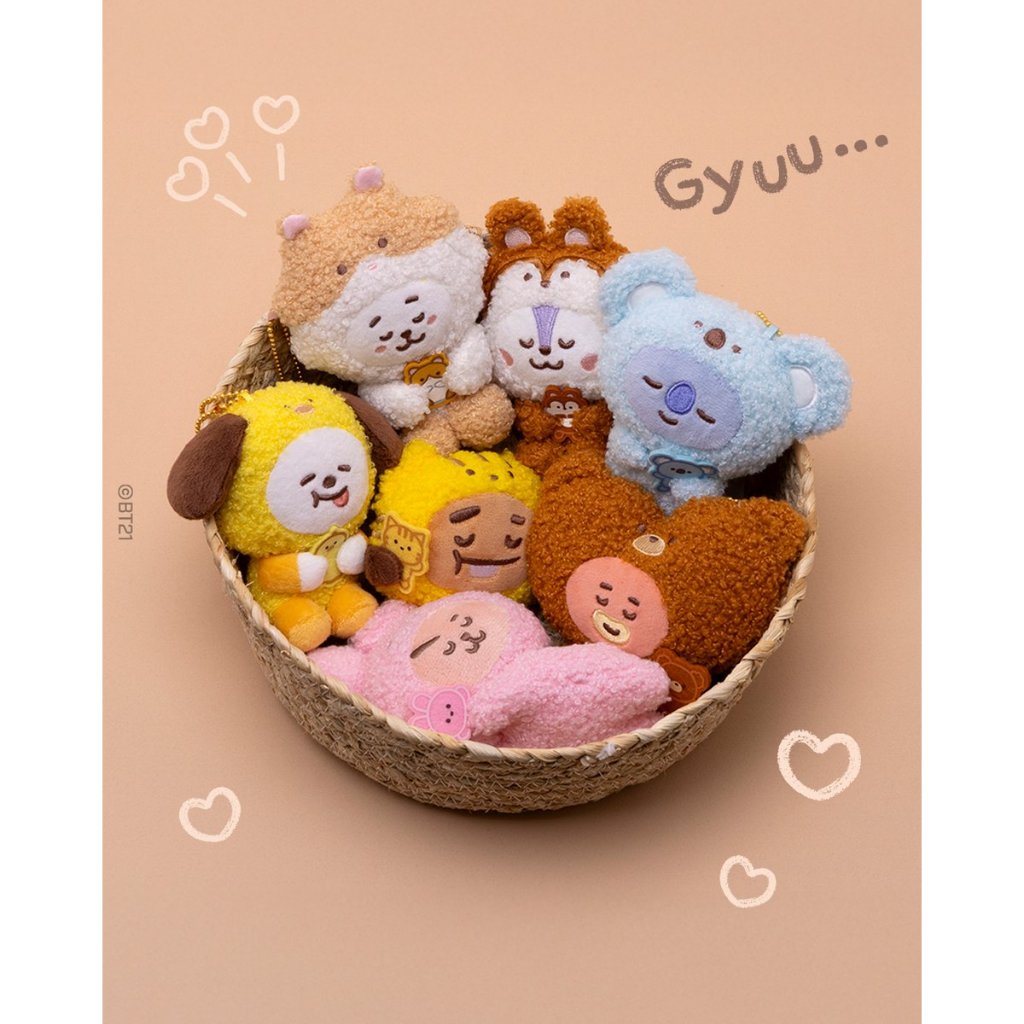 【代購】BTS 防彈少年團 -BT21 × MOTTO HUG 系列 2025年 日本官方周邊 吊飾小玩偶 | 蝦皮購物