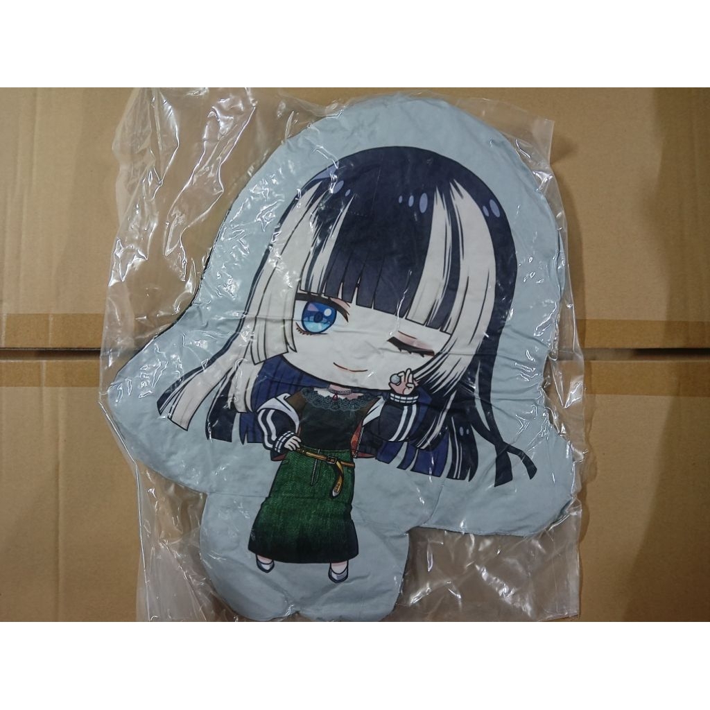 [現貨] hololive ReGLOSS X Gigo 儒烏風亭螺鈿 拉電 靠枕 | 蝦皮購物