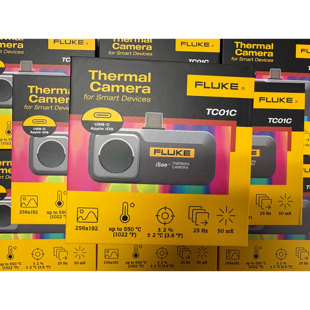 [全新] 台灣現貨 Fluke TC01C Apple Type-C 專用 / 熱像儀 / 可出報告 | 蝦皮購物