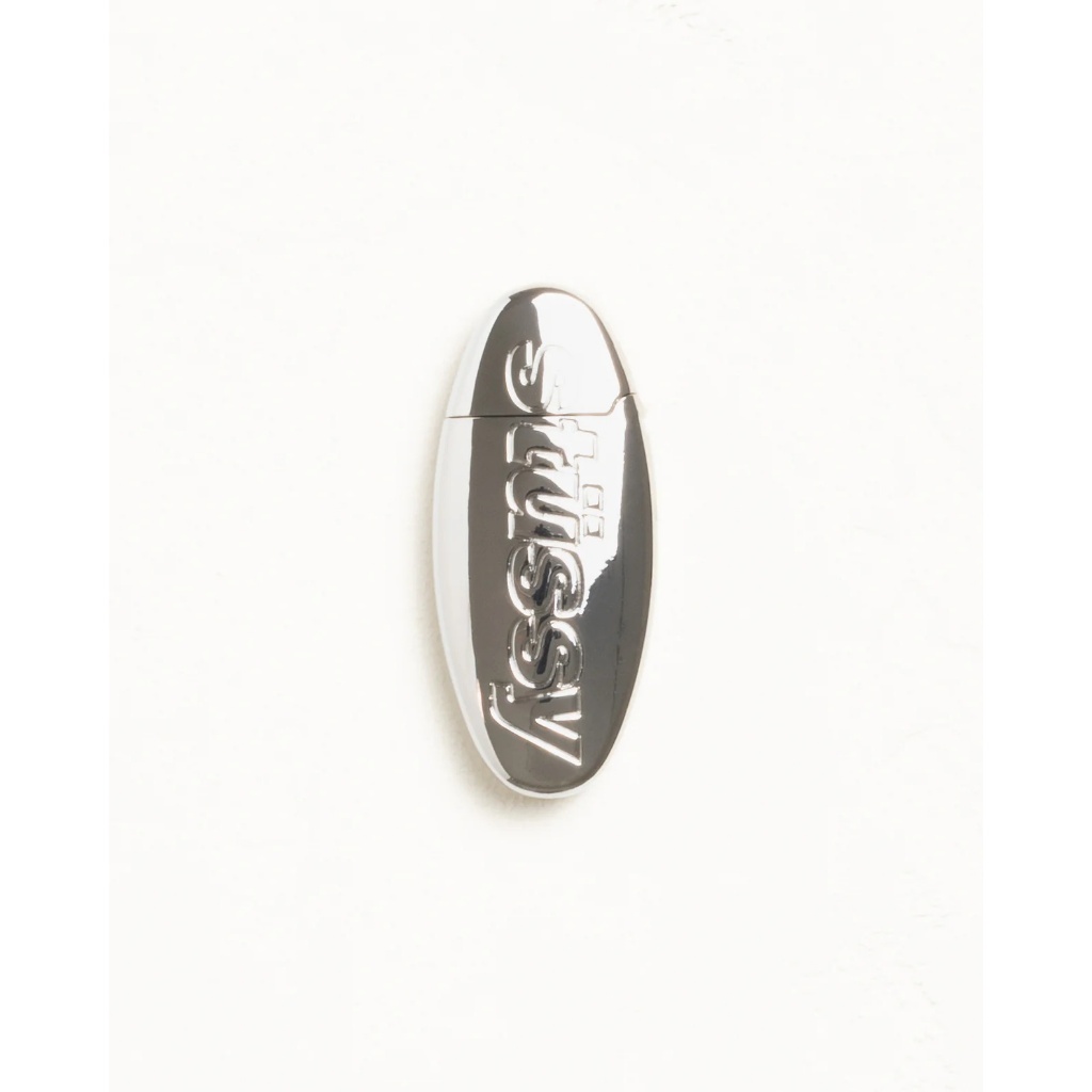 【日貨代購CITY】2025AW STUSSY METAL PILL LIGHTER CASE 橢圓 金屬 打火機殼 | 蝦皮購物