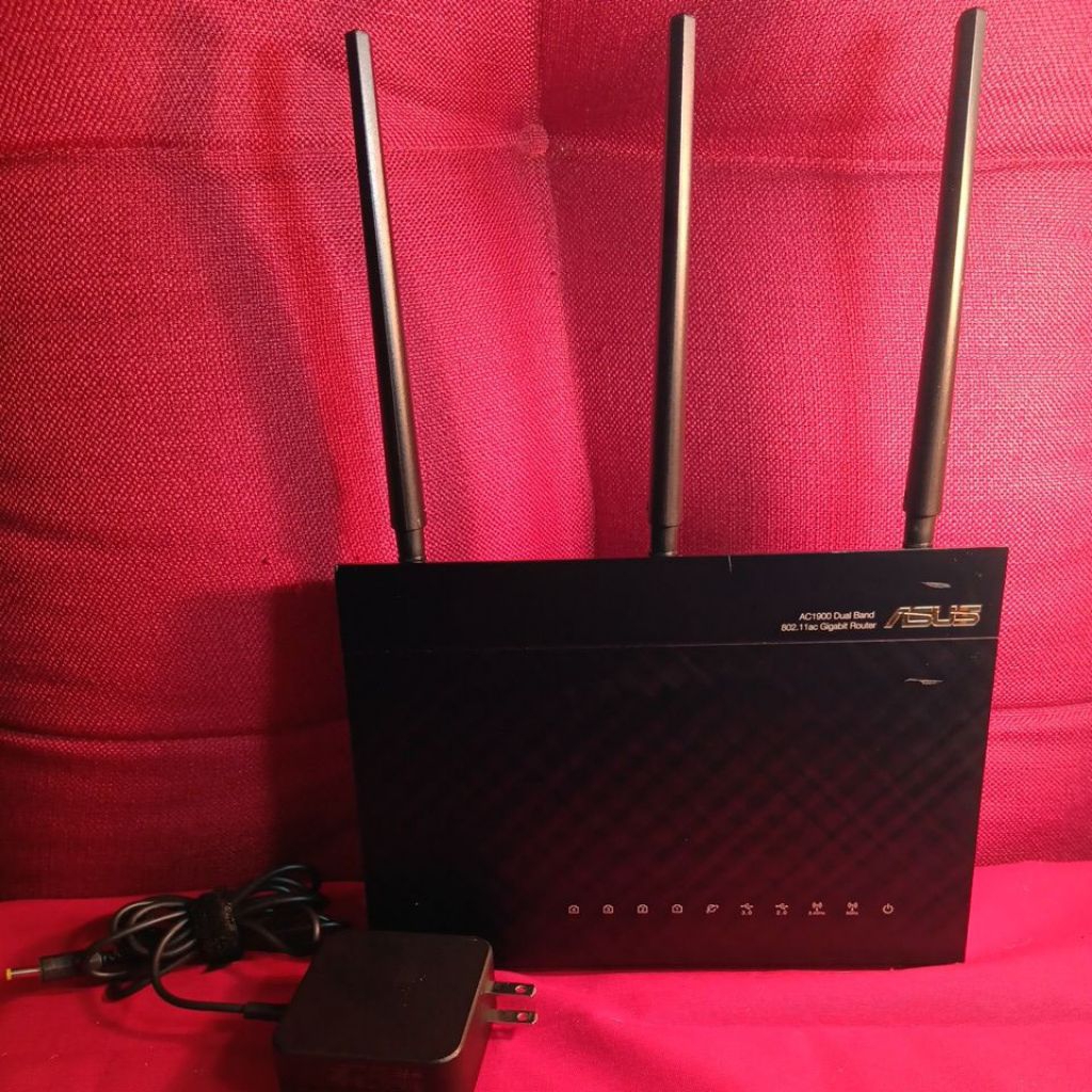 ASUS 華碩 RT-AC68U AC1900 Gigabit 無線雙頻路由器 WiFi分享器 | 蝦皮購物