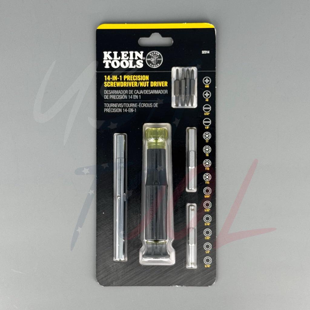 KLEIN TOOLS 14-in-1精密螺絲起子 32314 | 蝦皮購物