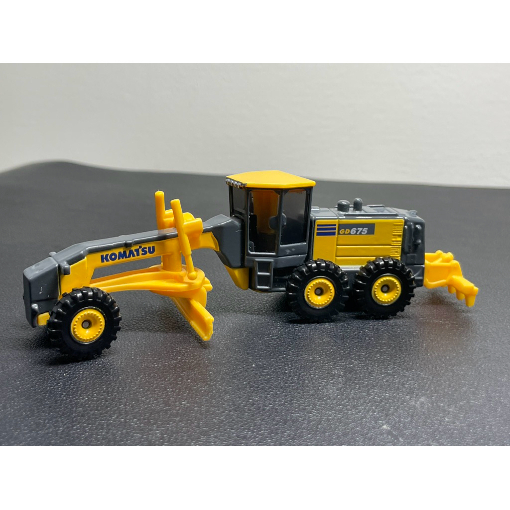 Tomica 140 多美 Komatsu motor grader gd675-6 小松 推土機 長車 建設 重工具 | 蝦皮購物