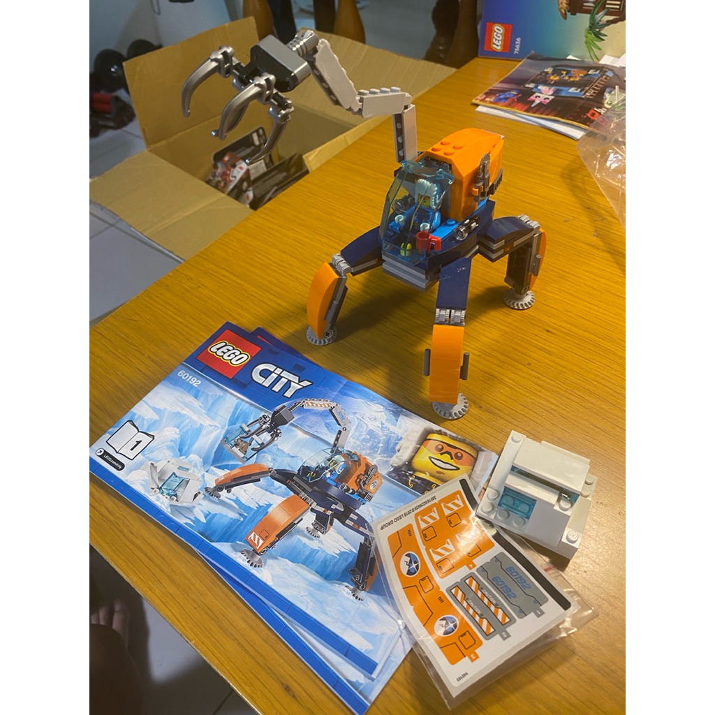二手良品 lego 60192 極地冰上探險機 | 蝦皮購物