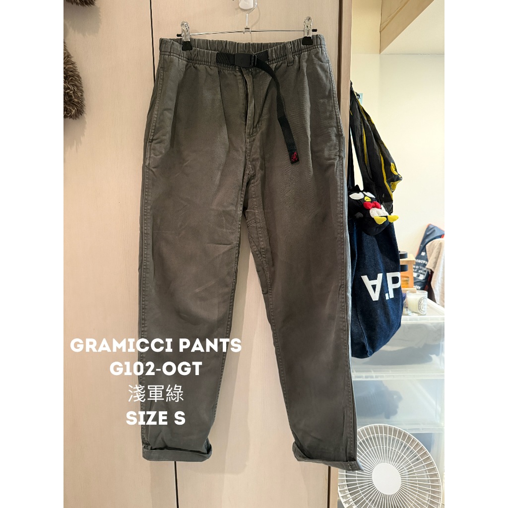GRAMICCI PANTS G102-OGT 淺軍綠 Size S | 蝦皮購物