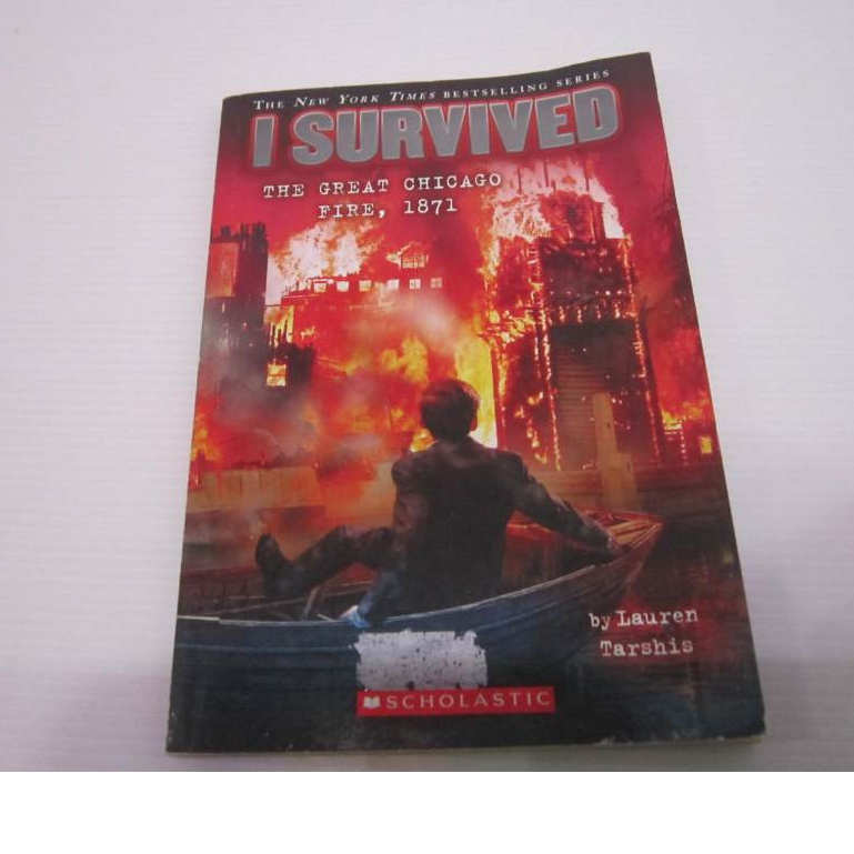 「二手書」I Survived the Great Chicago fire 1871 原文小說 | 蝦皮購物