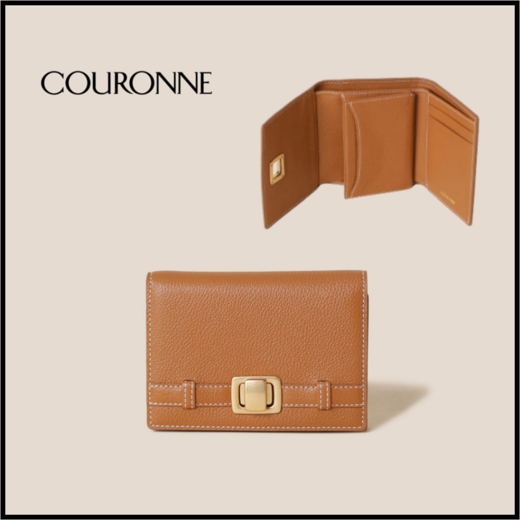 免稅代購 Couronne FACADE NOA HALF WALLET 皮夾 | 蝦皮購物