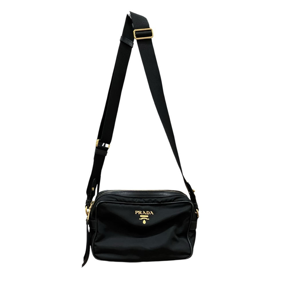 【寶物⼯廠 新莊幸福店】等級B PRADA 165 Black | 蝦皮購物