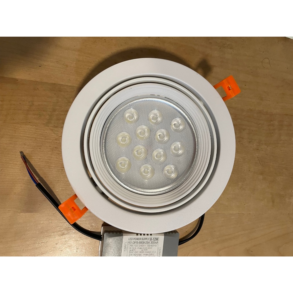 【Vico】LED崁燈12W開孔15cm AR111 工廠直銷 含驅動器，附送快速接頭 | 蝦皮購物