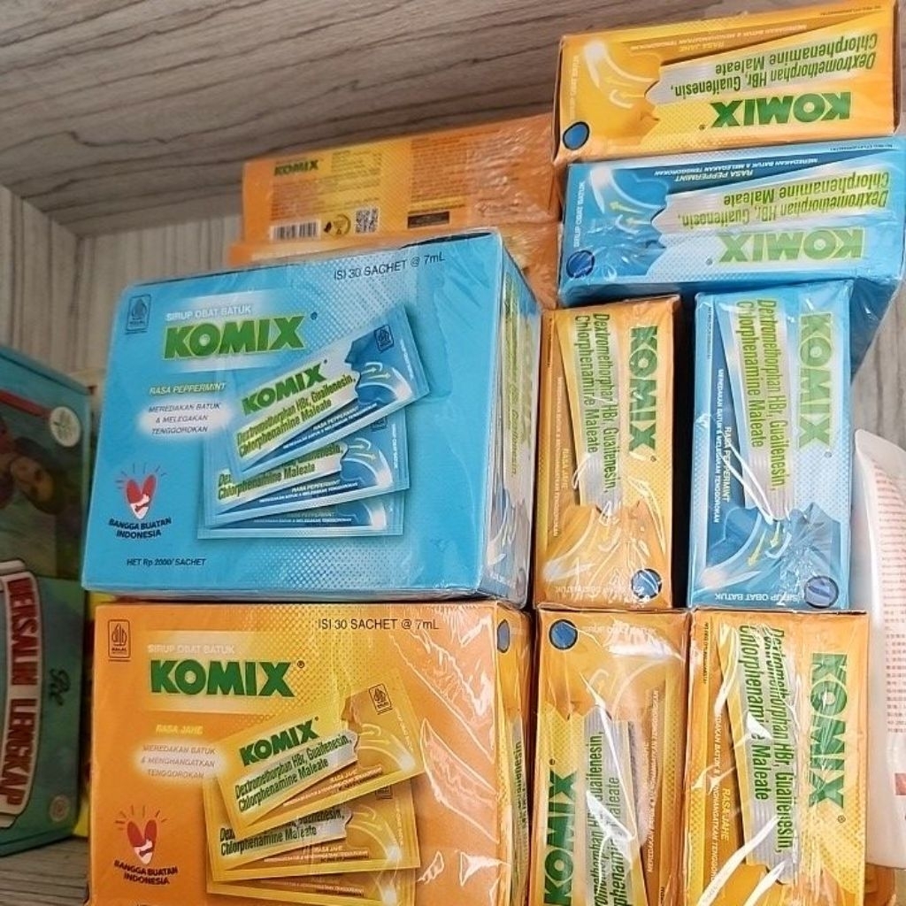 KOMIX Obat batuk syrup herbal | 蝦皮購物