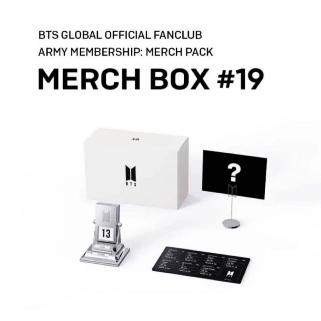 [現貨] BTS Merch Box Jimin FACE SUGA 扇子 RM INDIGO 燈 JK 限定貴婦會員禮 | 蝦皮購物