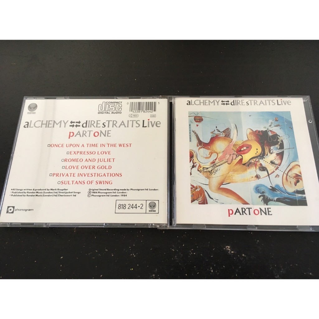 ｜環大回收｜二手｜AL9｜CD｜【險峻海峽 Alchemy Dire Straits Live Part One】中古光 | 蝦皮購物