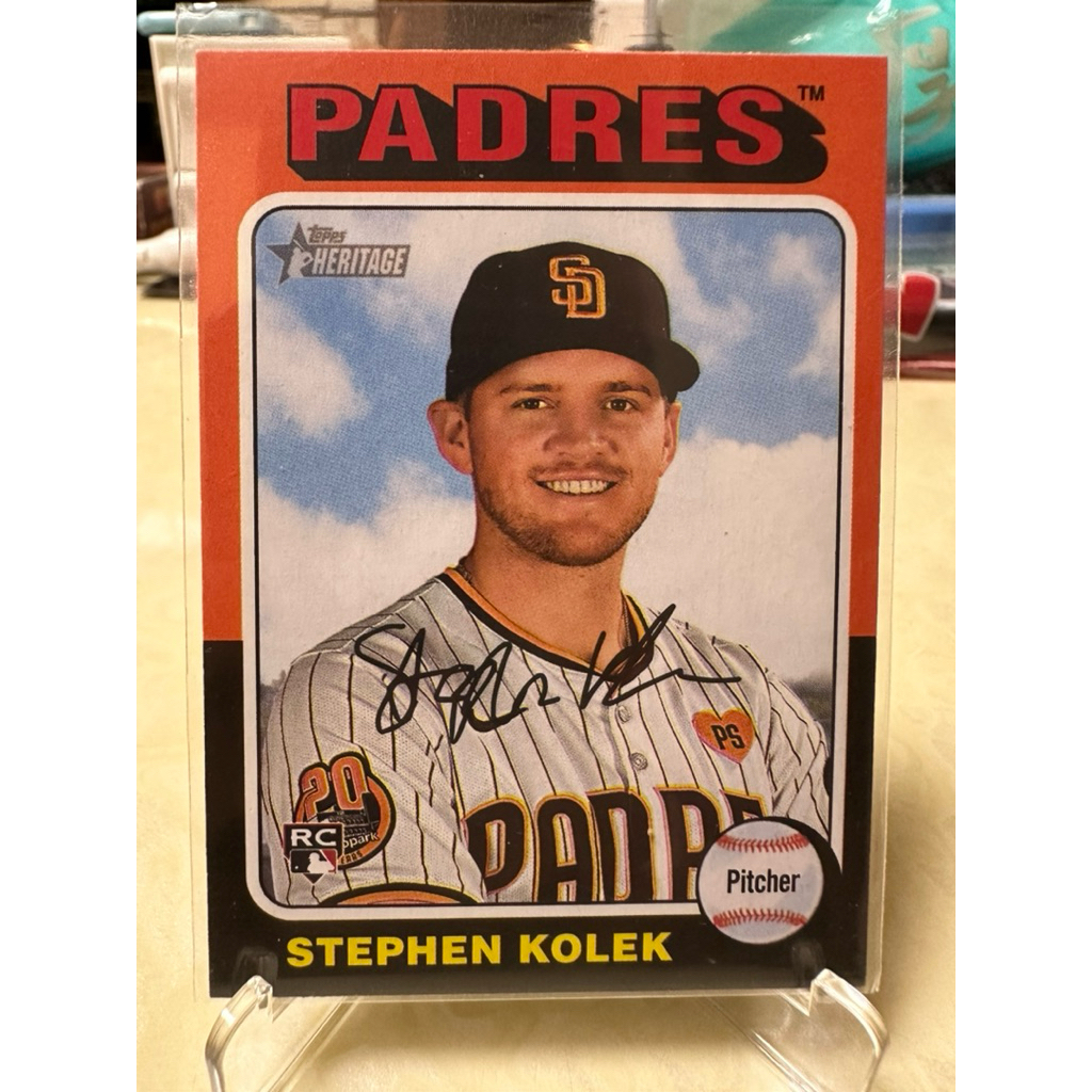 2024 Heritage High Number Stephen Kolek (RC) | 蝦皮購物