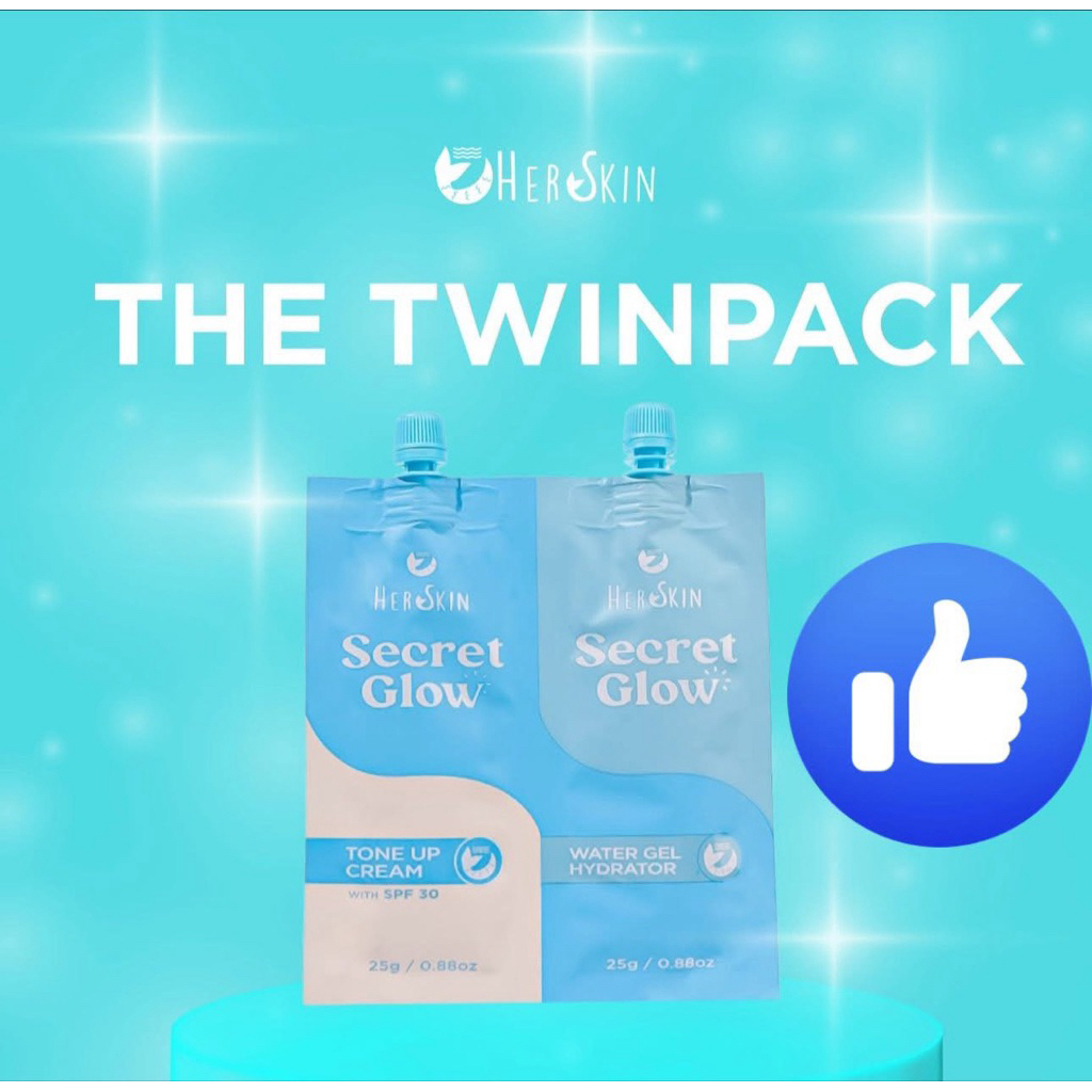 Herskin Secret Glow Twin Pack, Tone Up Cream | 蝦皮購物
