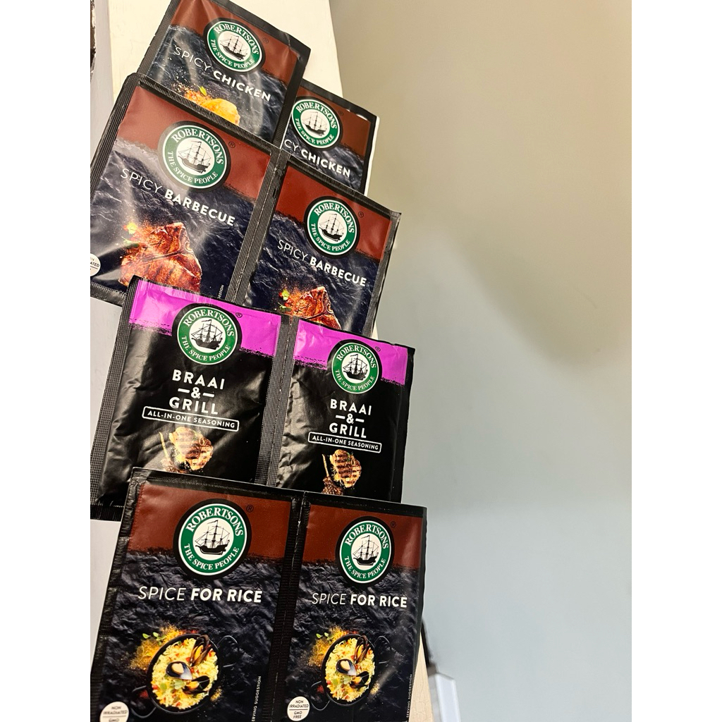 Robertsons Spices assorted 7g sachets 香料 | 蝦皮購物