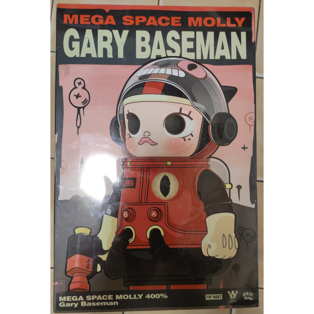 泡泡瑪特 MEGA SPACE MOLLY 400% Gary Baseman 蓋瑞·貝斯曼 | 蝦皮購物