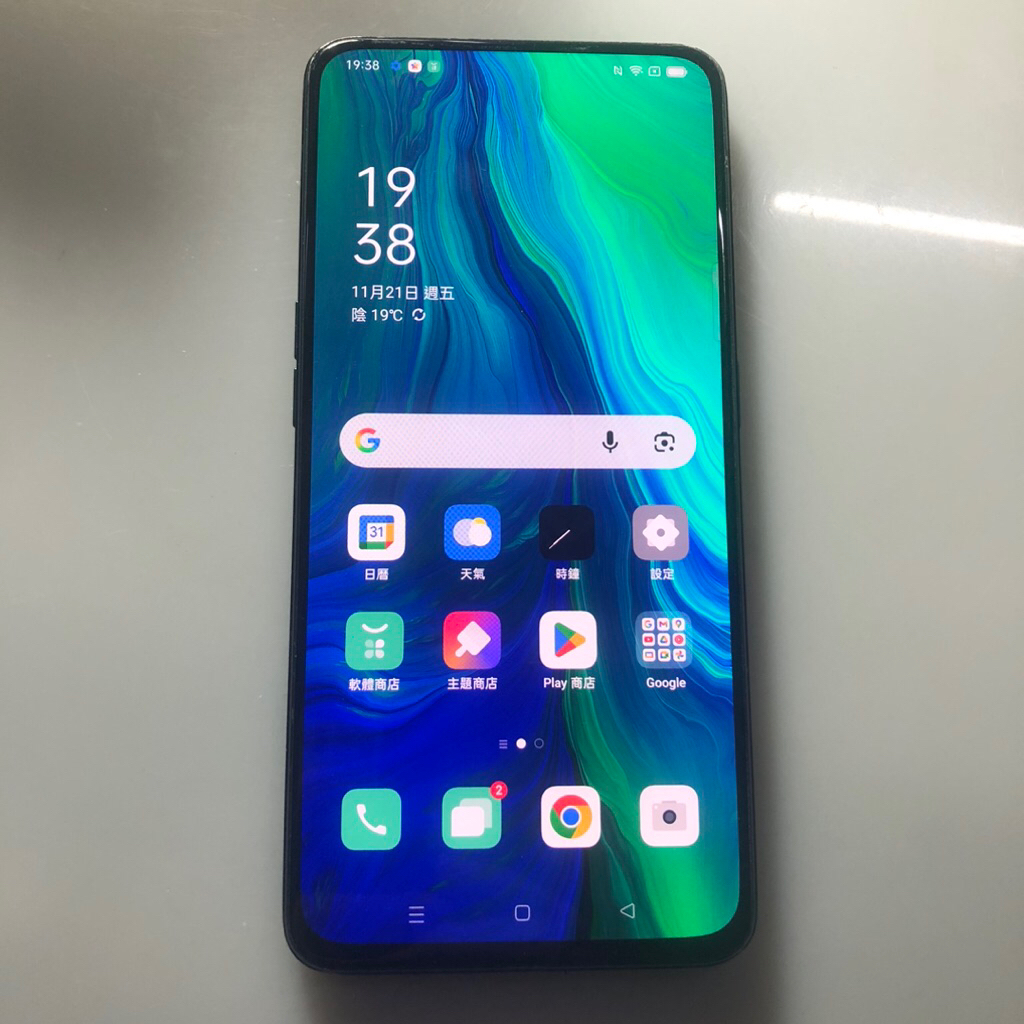 OPPO Reno CPH1917 , 256GB, 背蓋有破看照片, 功能正常 | 蝦皮購物