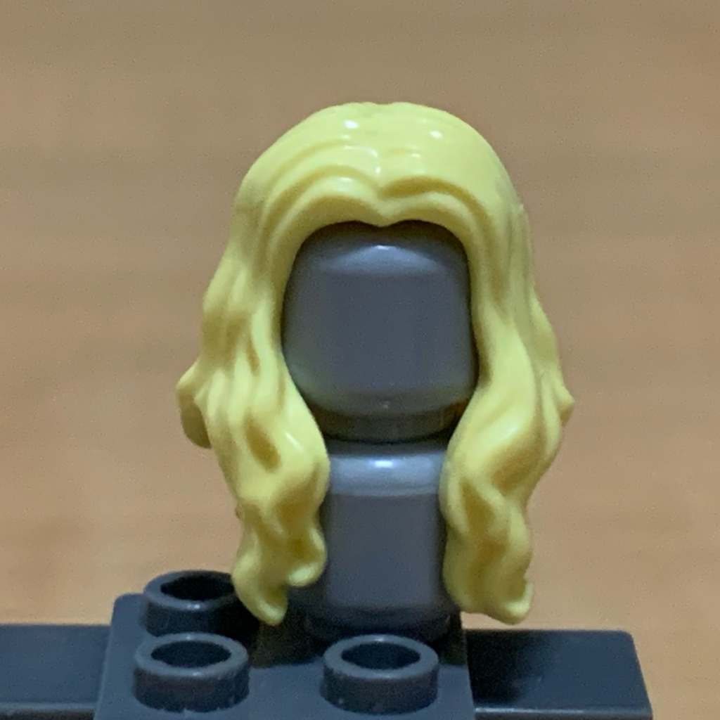 【老皮】樂高 Lego 人偶部位 頭髮 長捲髮 95225 | 蝦皮購物