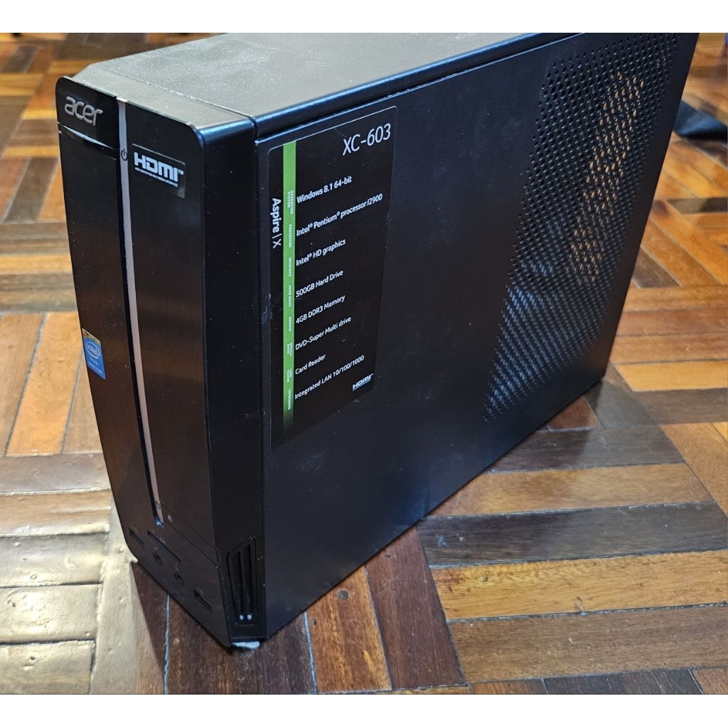 Acer宏碁 Aspire XC-603 Win8. 1/4G/500GB/J2900 | 蝦皮購物
