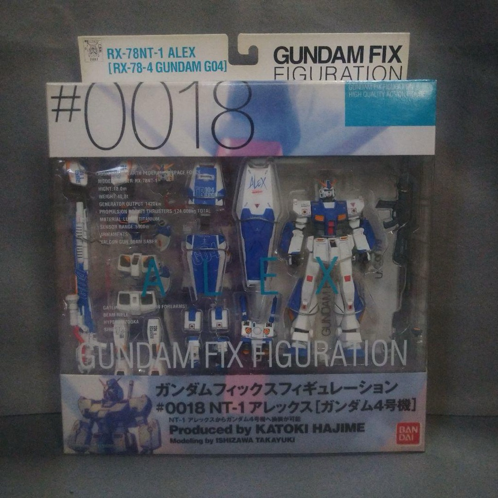 GFF NT-1 ALEX 鋼彈4號機 GUNDAM FIX FIGURATION | 蝦皮購物