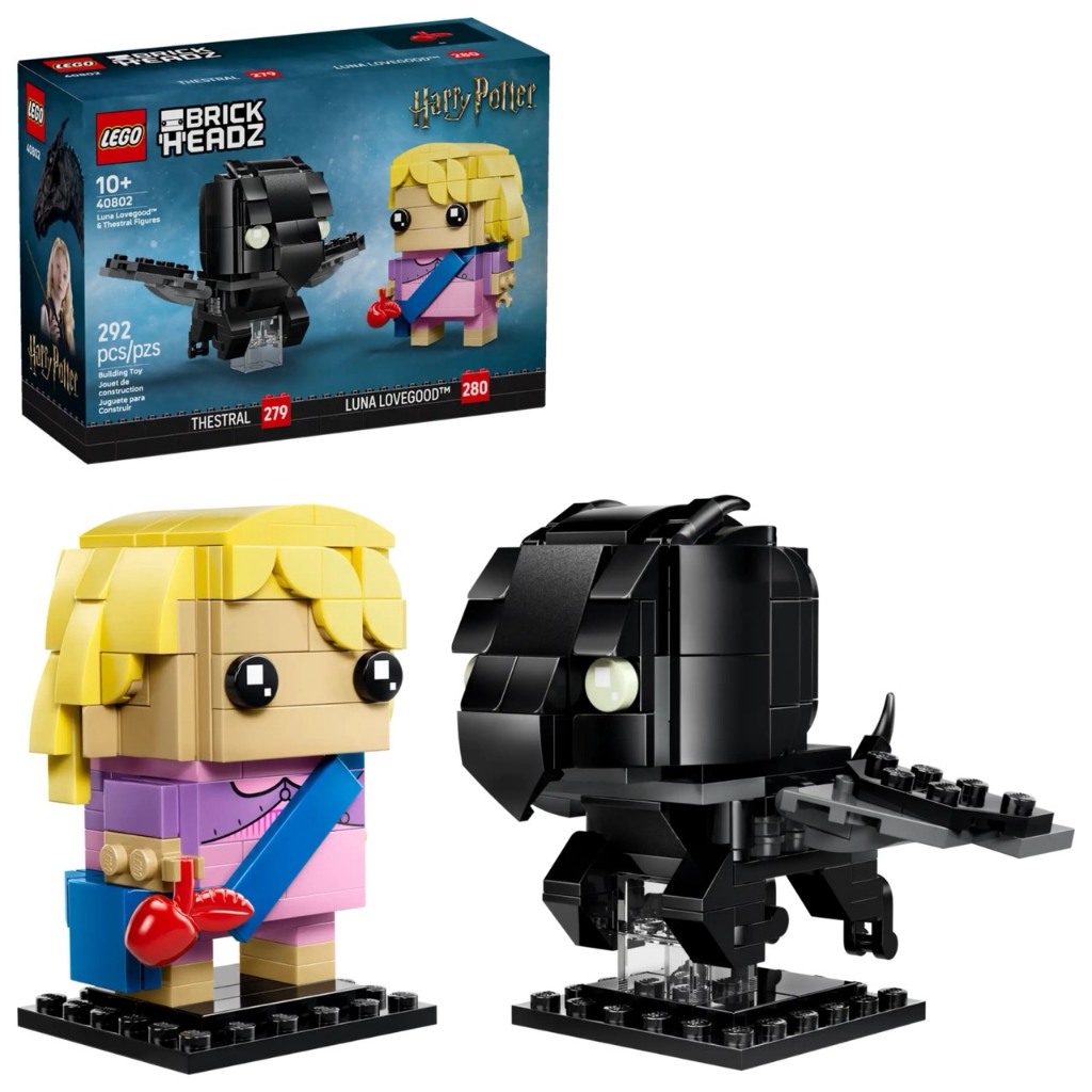 LEGO 40802 露娜羅古德™ 和騎士墜鬼馬 樂高® BrickHeadz系列【必買站】樂高盒組 | 蝦皮購物