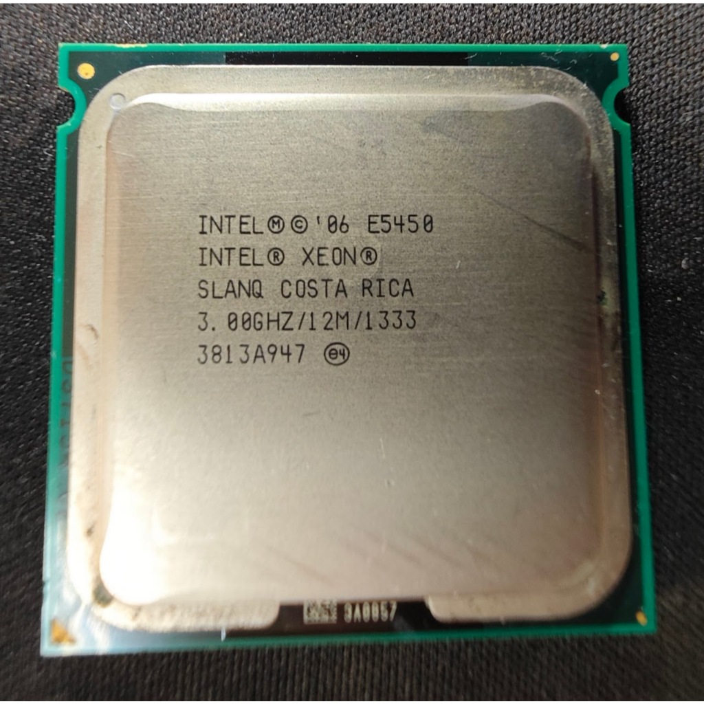 Intel 771 775 Xeon E5450 SLANQ 3.0Ghz CPU 已貼轉接片 | 蝦皮購物