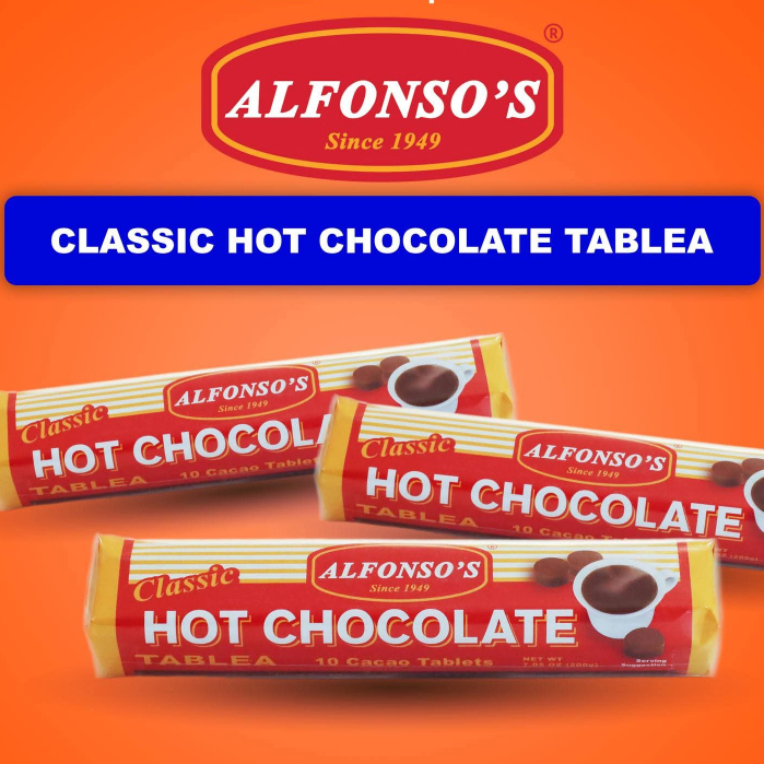 e菲律賓 ALFONSO'S 阿方索 Chocolate Tablea 低糖 可可 巧克力 磚 巧克力磚ALFONSOs | 蝦皮購物