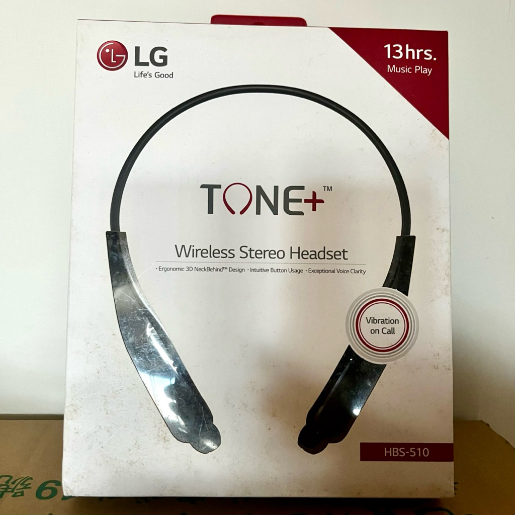 收藏出清 全新 LG HBS-510 無線立體聲藍牙耳機 | 蝦皮購物