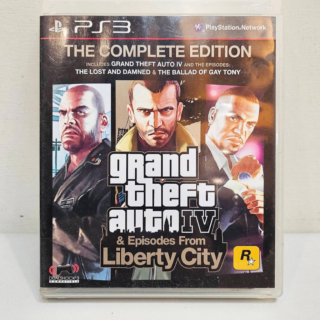 【芋泥懷舊電玩遊戲小舖】PS3 PlayStation GTA4 俠盜獵車手4 完整版 橫行霸道 俠盜獵車手4+自由之城 | 蝦皮購物