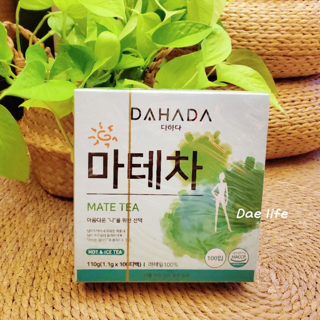 Dae 韓國精選茶包 DAHADA 瑪黛茶包 100入(2026.6) | 蝦皮購物