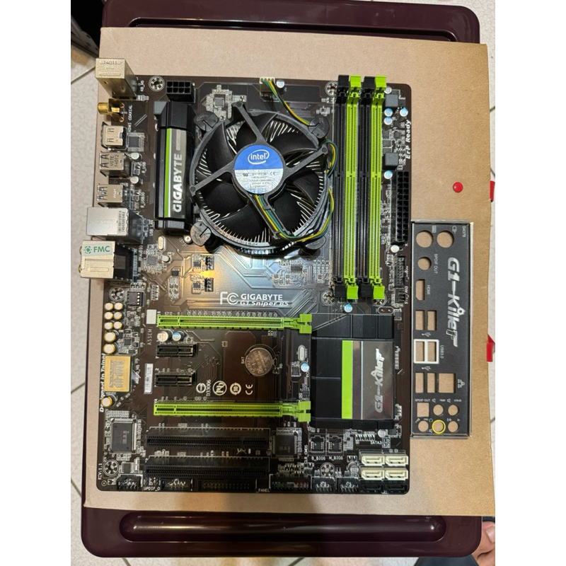 技嘉 G1.Sniper B5 B85/1150主機板 含CPU i5-4460 | 蝦皮購物