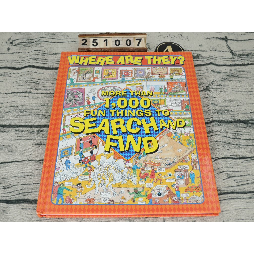 WHERE ARE THEY? MORE THAN 1000 FUN THINGS TO SEARCH AND FIND | 蝦皮購物