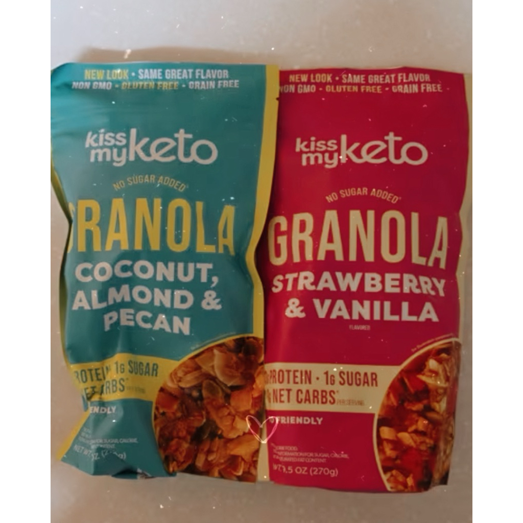 現貨🔆Livlo kiss my keto 生酮 格蘭諾拉 catalina 麥片 花生醬 椰子 杏仁 granola | 蝦皮購物