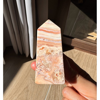 Shandi水晶-印尼蕾絲瑪瑙四角柱 | 蝦皮購物