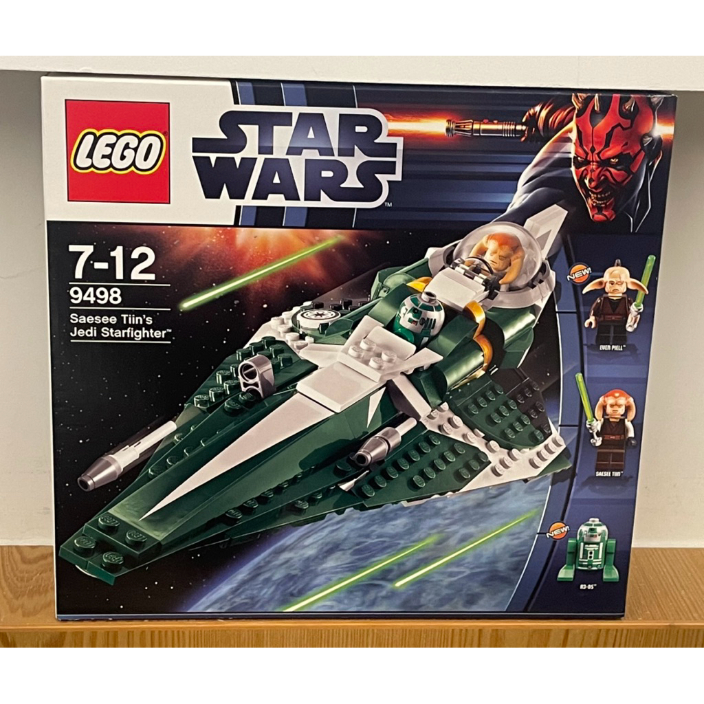 【絕版品】LEGO 9498 Saesee Tin’s Jedi Starfighter 樂高 全新未拆 星際大戰系列 | 蝦皮購物