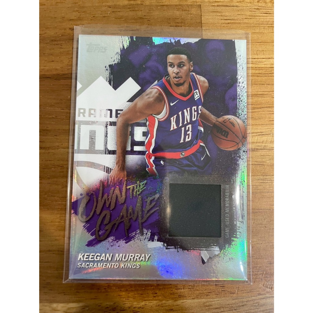 Keegan Murry Game-used Patch 2025-26 topps | 蝦皮購物