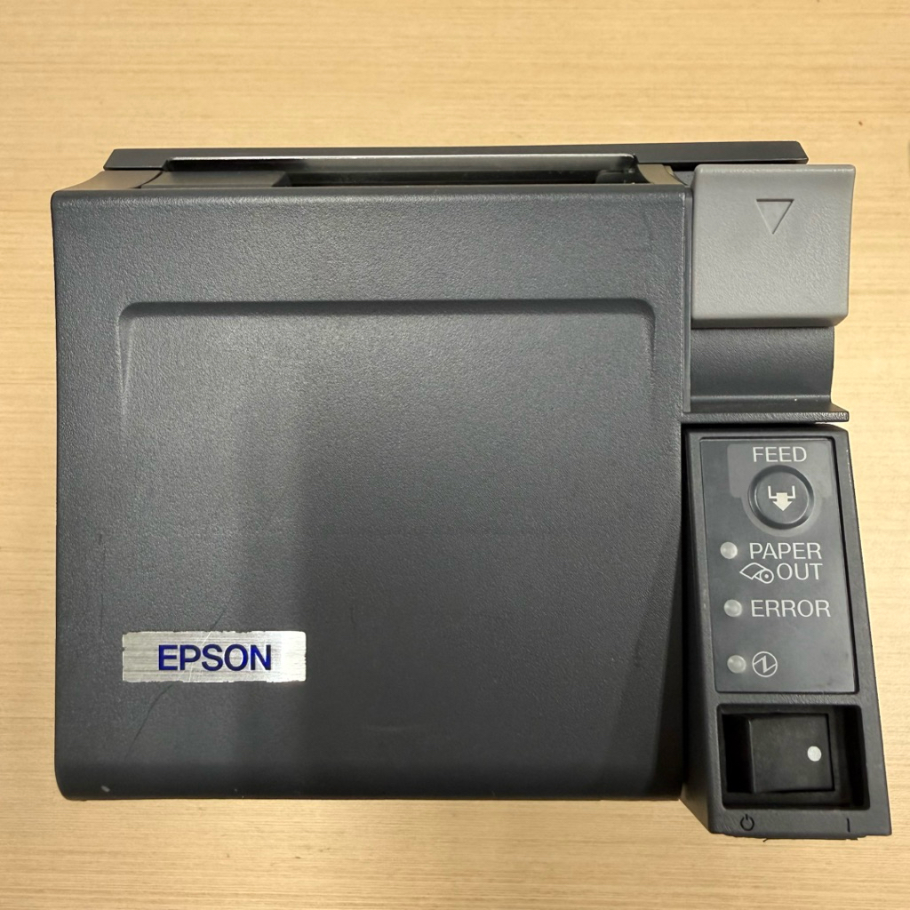 EPSON TM-T70 熱感式出單機(有裁刀)/USB介面/含電源線材/收據機/出票機/電子發票/57mm/印表機 | 蝦皮購物